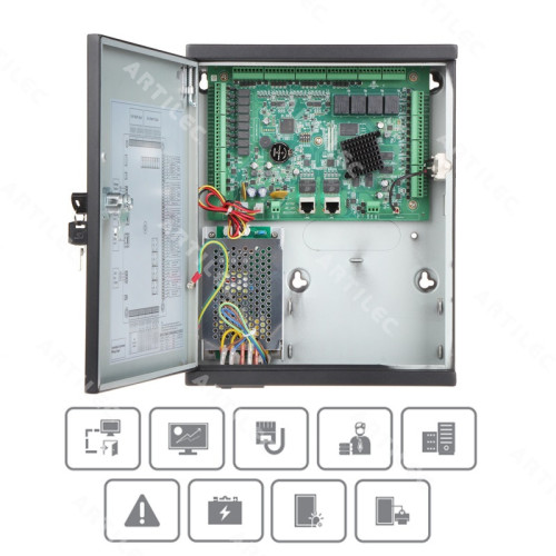 Controlador 4 Puertas Maestro Prox+bio Onvif Tcp - ip - DAHUA | megacenter.cl